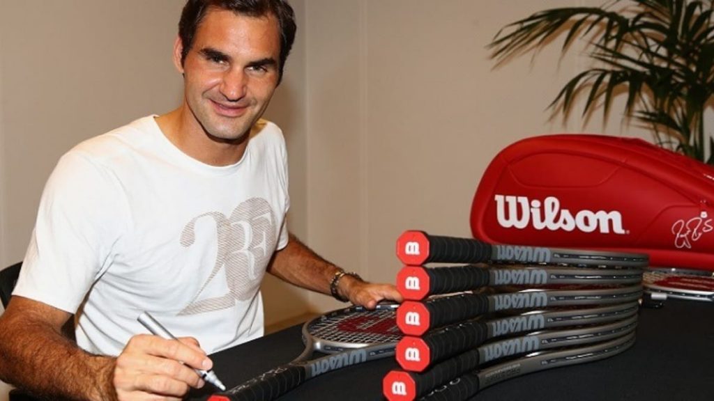 WATCH: Roger Federer talks of new exclusively signed RF Wilson rackets