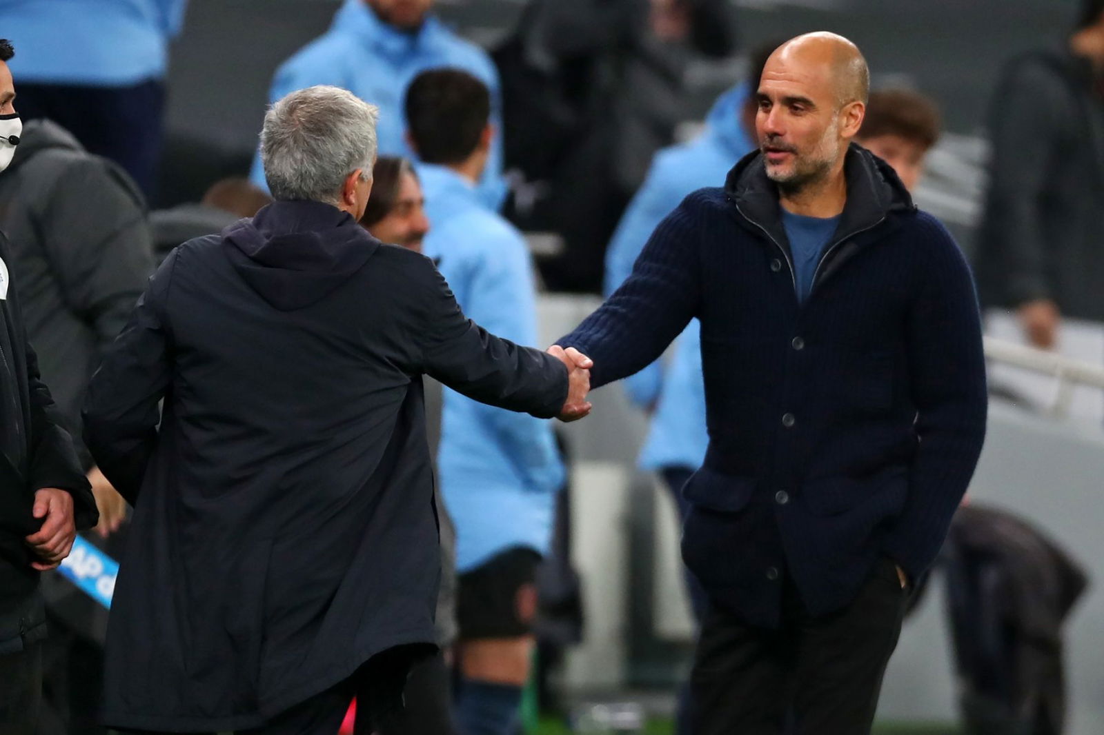 Pep Guardiola calls Jose Mourinho a 'doctor'