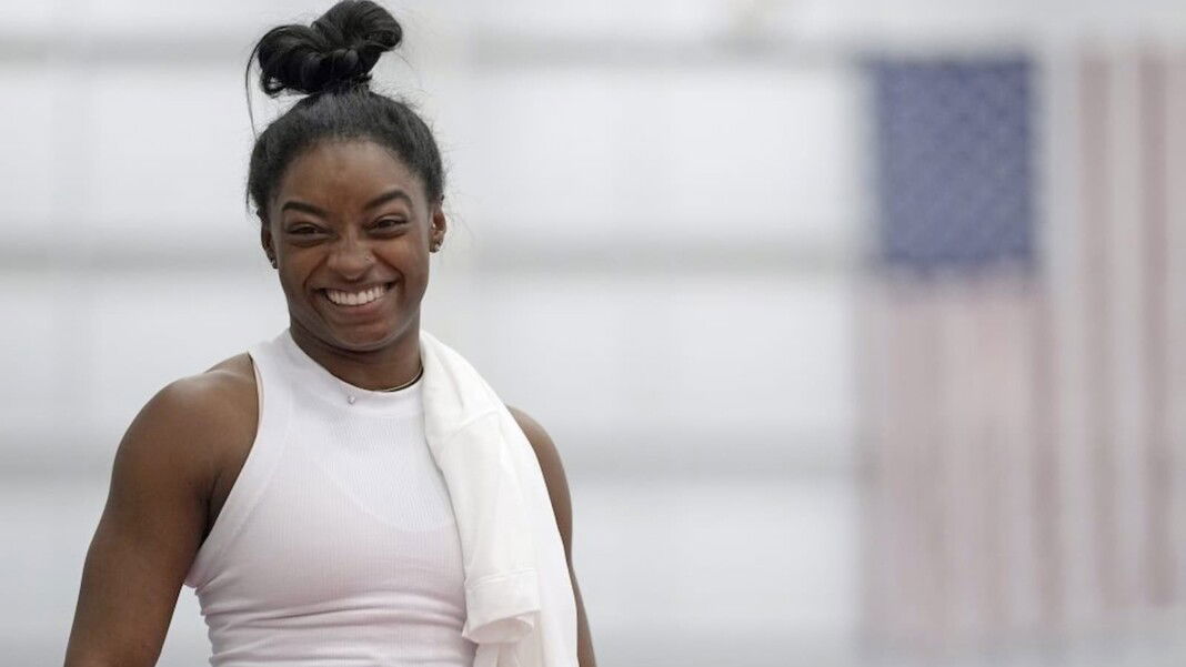 "Have the courage to speak out": Simone Biles gives advise to young women