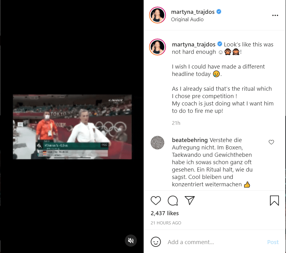 WATCH: Video of German Judoka Martyna Trajdos' coach Claudiu Pusa's ...