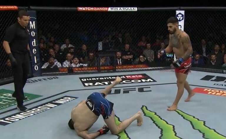 UFC 264: Ilia Topuria continues his undefeated run as he knocks out ...