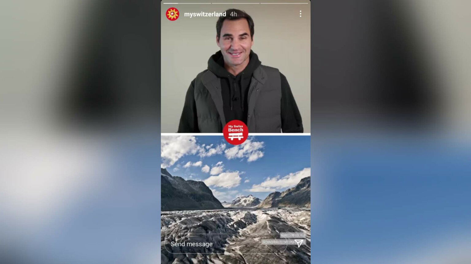 WATCH: Roger Federer reveals the winner of "My Swiss Bench Challenge ...