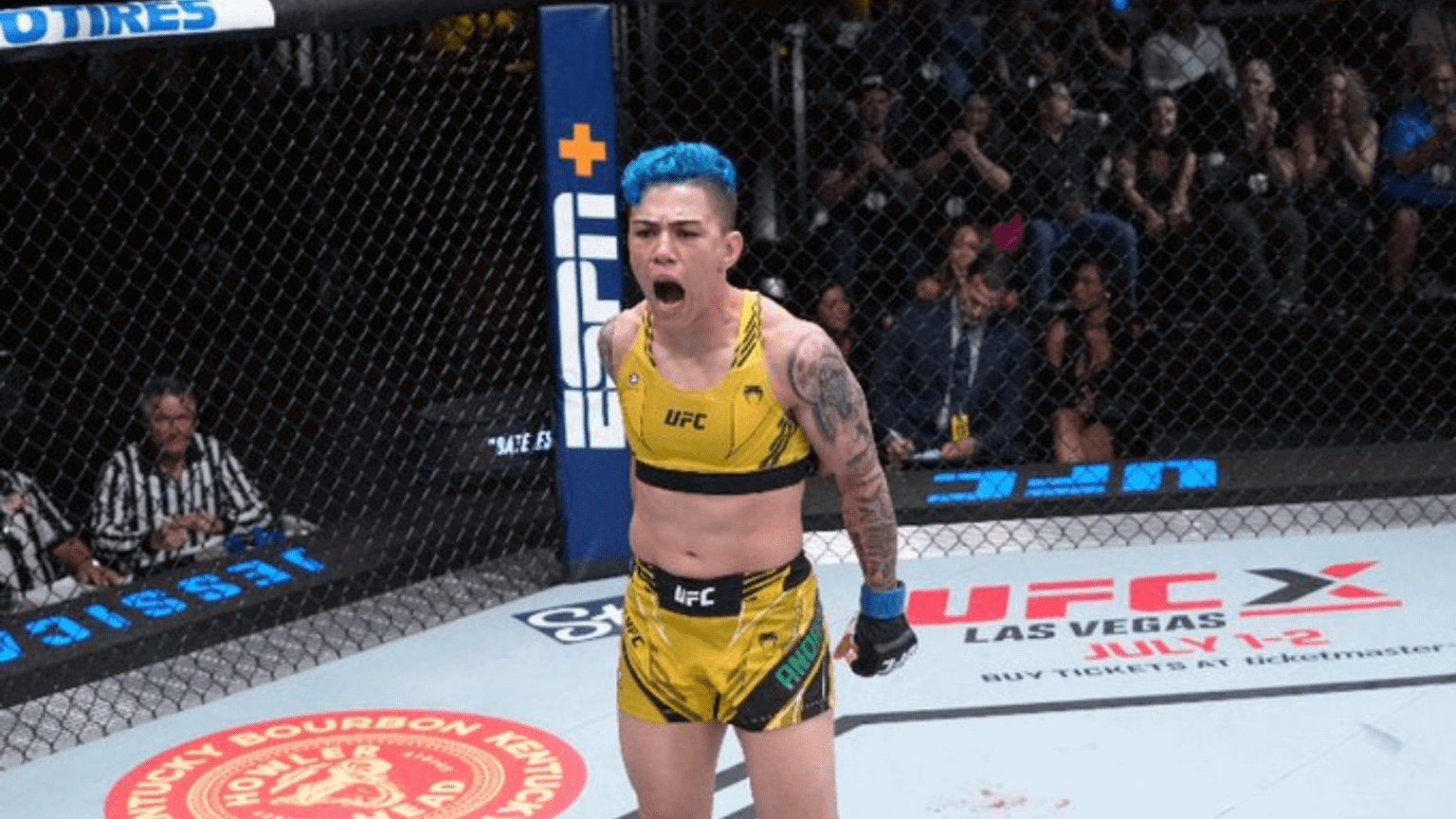 "WHAT!" Aljamain Sterling, Alan Jouban and more react to Jessica ...