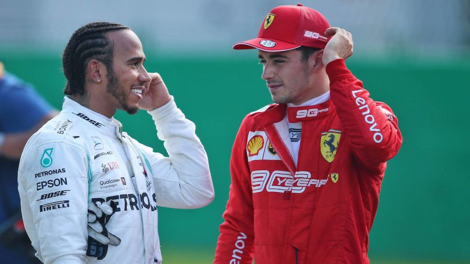 ‘Cold as the hard tyres in winter testing,’ Lewis Hamilton and Charles ...