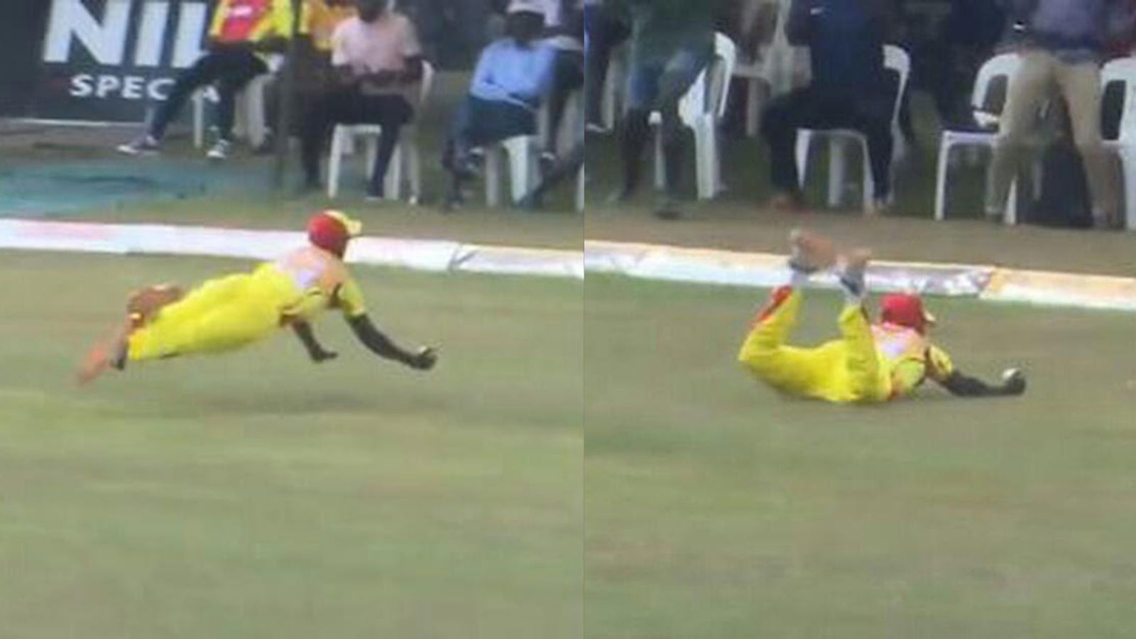 WATCH: Uganda's Frank Nsubuga takes one-handed stunner vs Kenya in ...