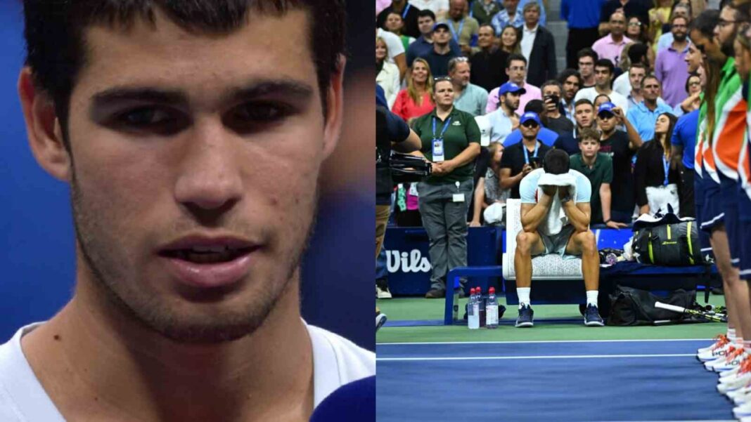 WATCH: "Missed my mum and my grandfather" Carlos Alcaraz breaks down in ...