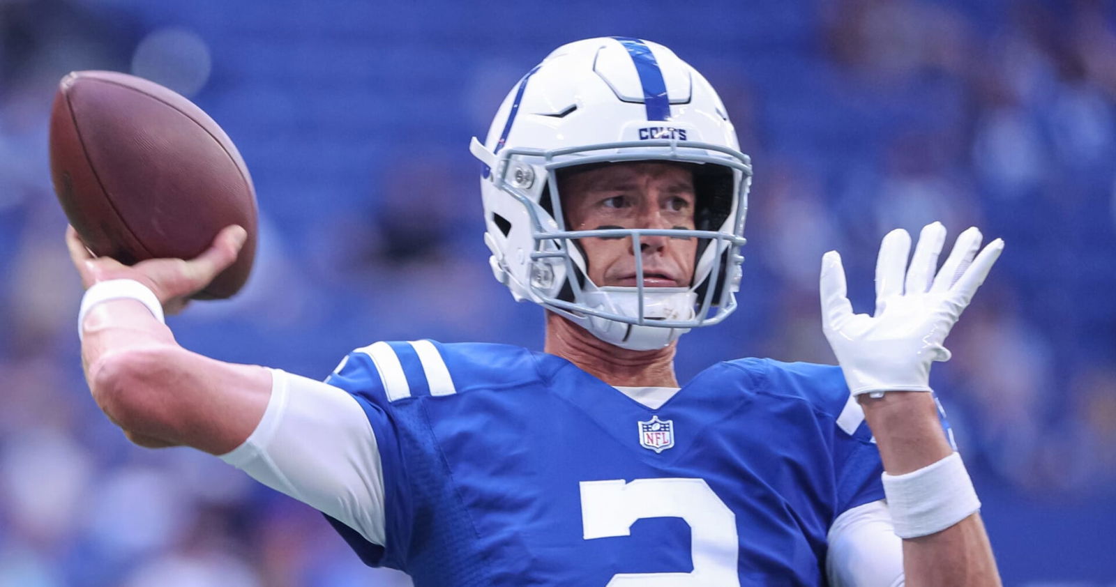 "He's a steely eyed missile," Colts owner Jim Irsay draws massive ...