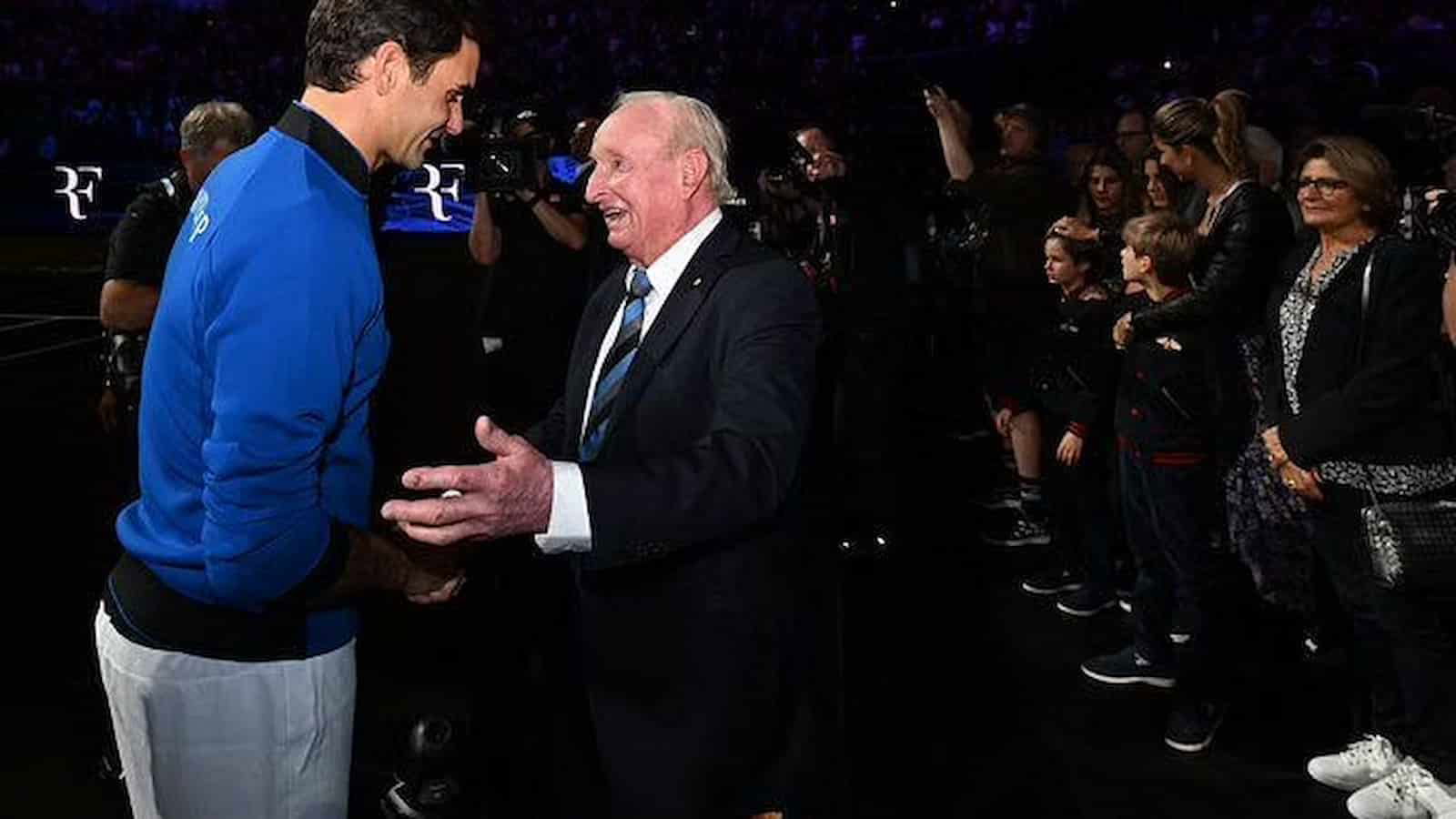 Rod Laver talks of his 'friend' Roger Federer's farewell, calls it an ...