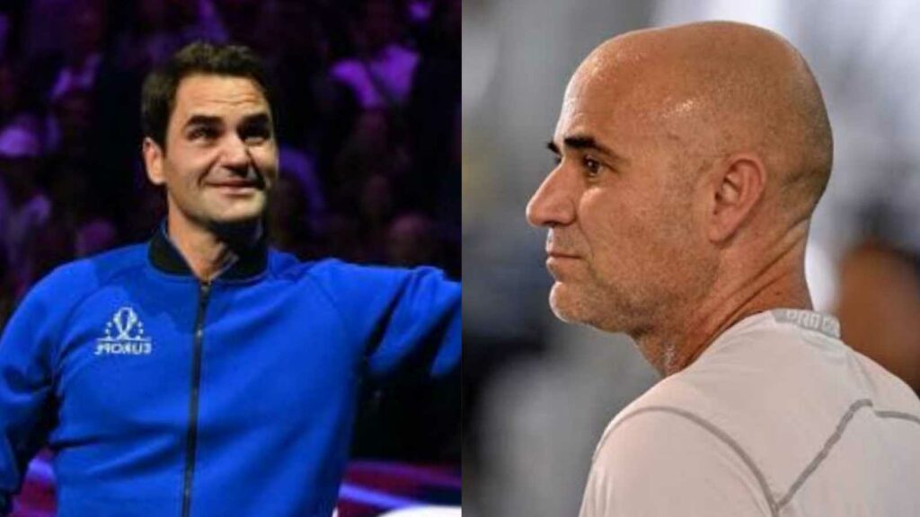 Andre Agassi recollects his memories of playing against Roger Federer ...