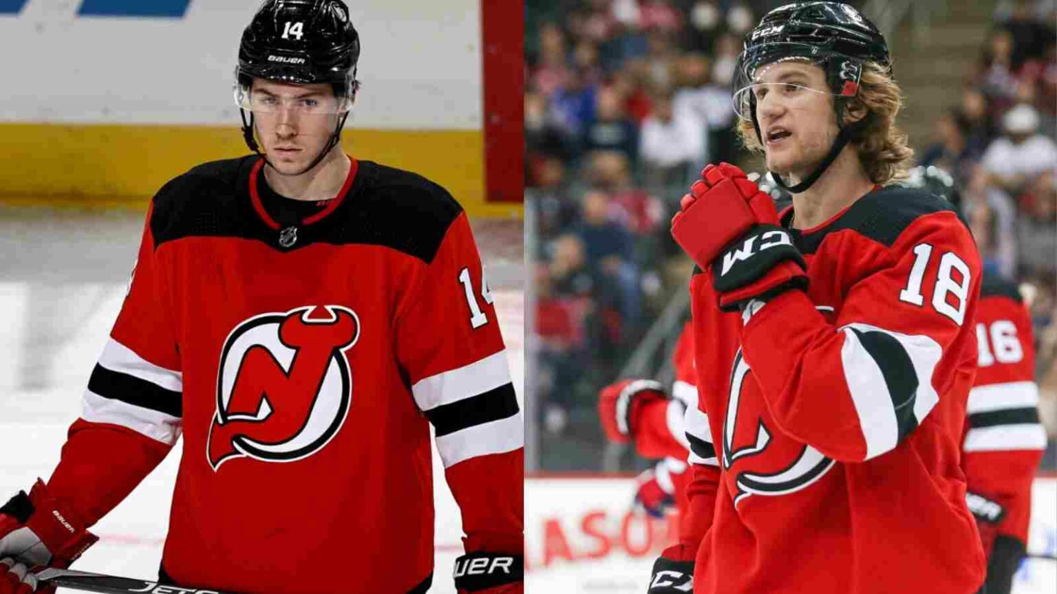 WATCH: Devils Dawson Mercer and Nathan Bastian emerge as professional ...