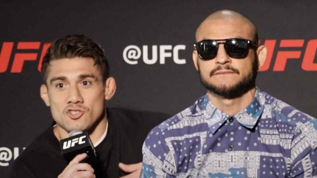"Trying to relax his voice" - Silent Cub Swanson lets teammate do the ...