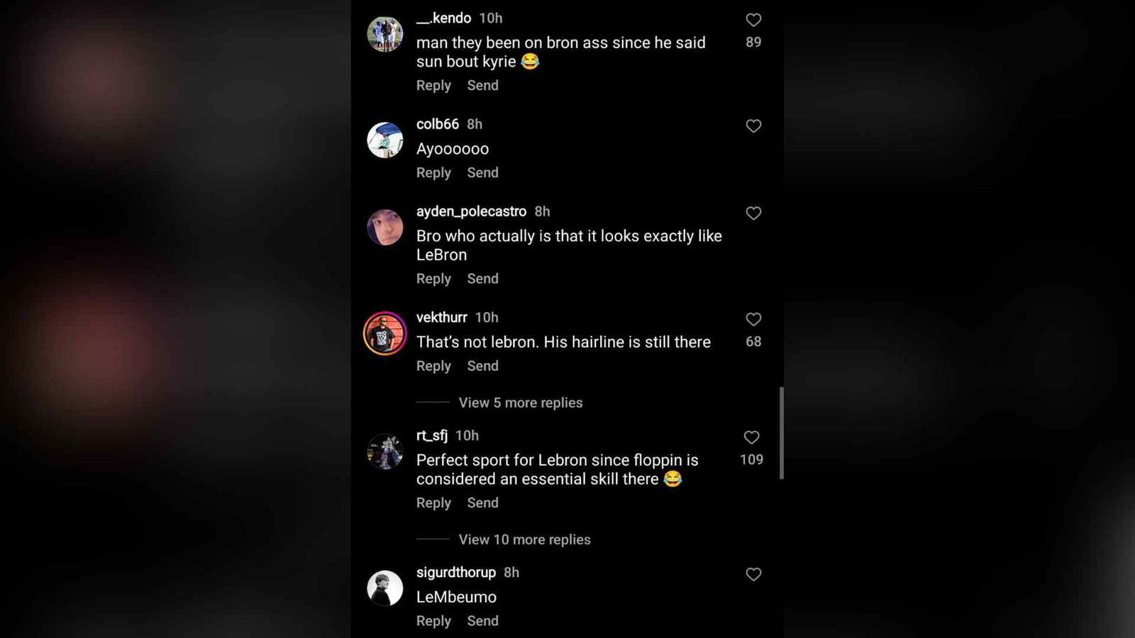 "Chasing the bag in every sport" Fans react to spotting LeBron James ...