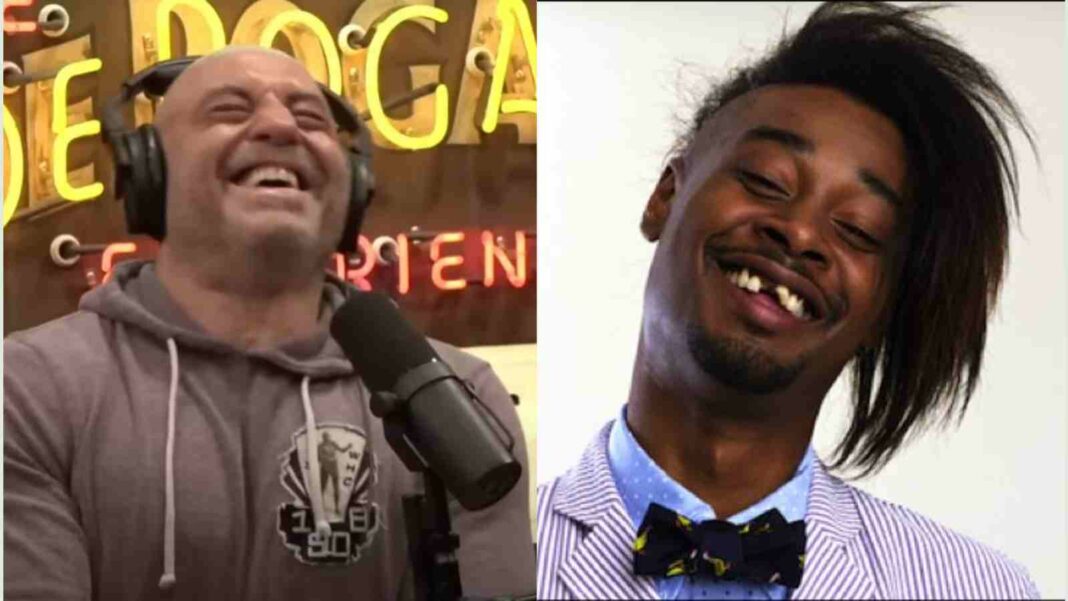 UFC commentator Joe Rogan loses it as rapper Danny Brown narrates ...