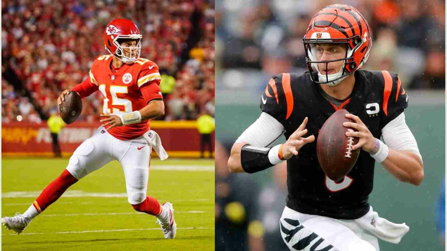 "Can't stop them," Tyler Boyd compares Patrick Mahomes and Joe Burrow's ...