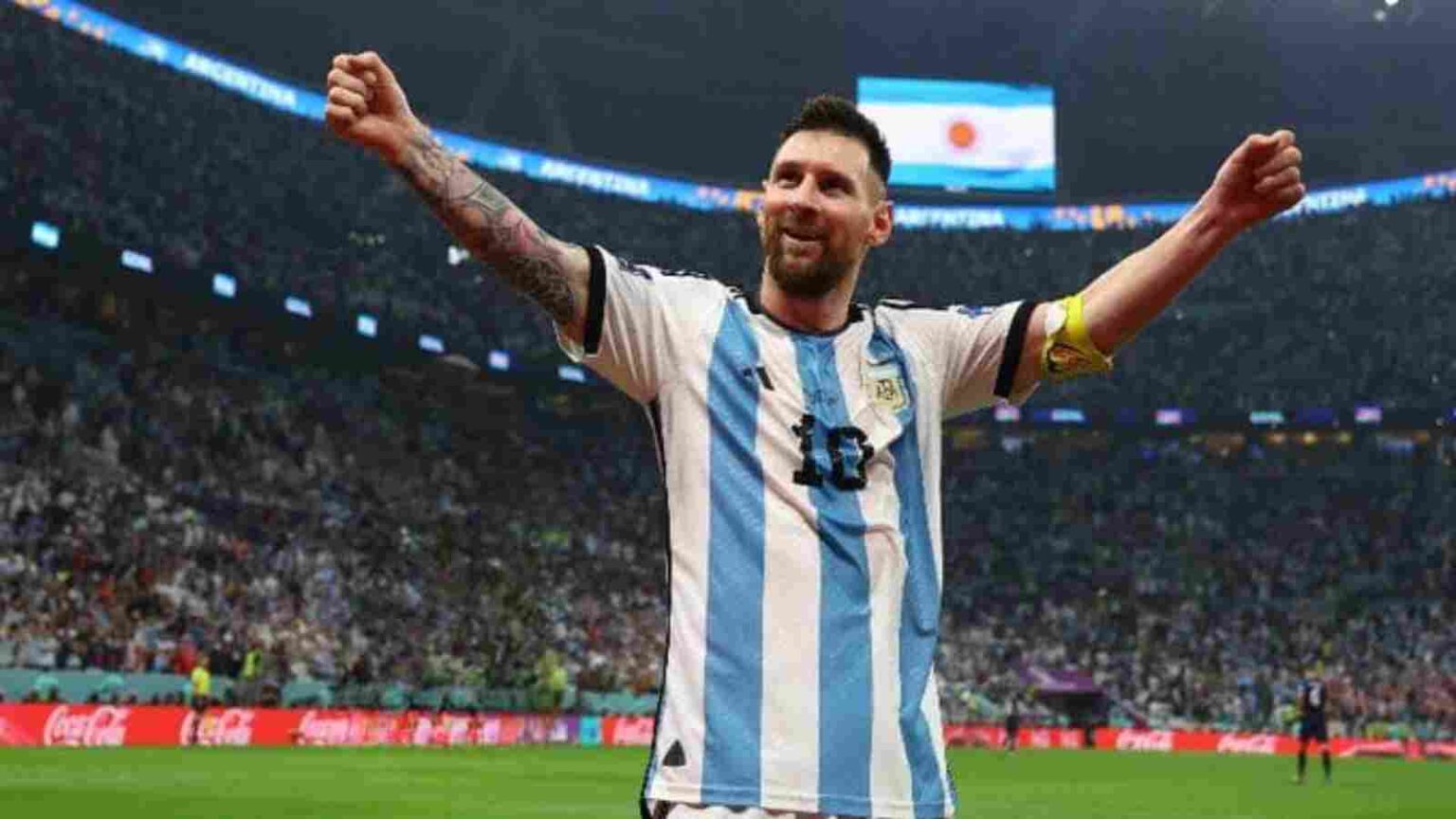 Lionel Messi’s Argentina jersey ‘Sold Out’ after brilliant run at 2022 ...