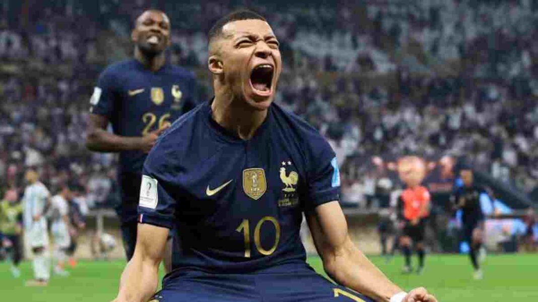 Kylian Mbappe makes unique record at FIFA World Cup final after scoring ...