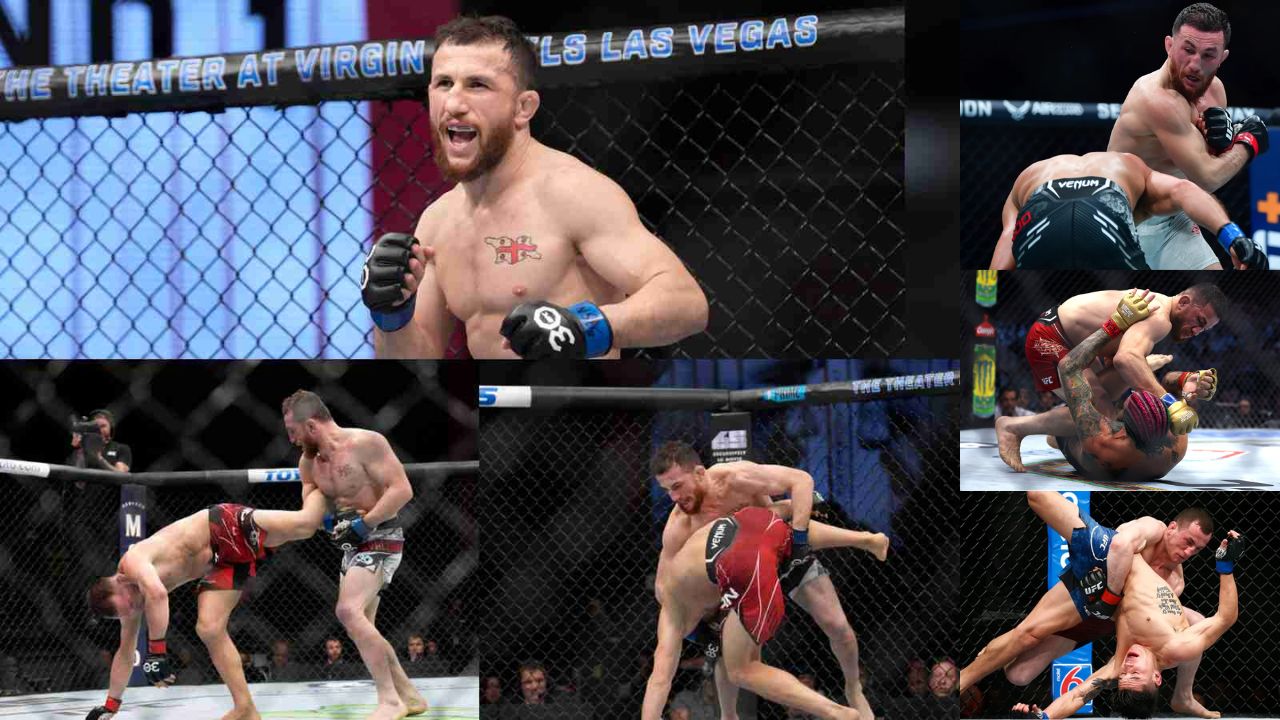 Merab Dvalishvili fighting style: Is Georgian UFC star combat sambo ...