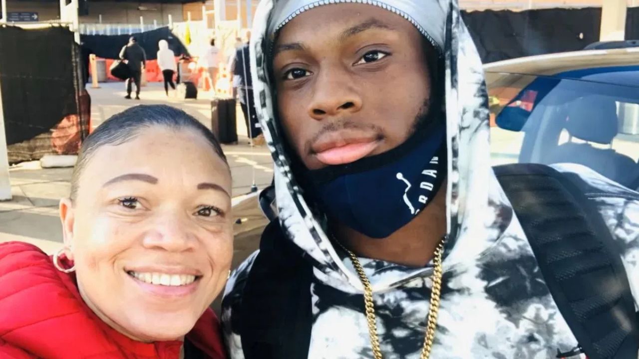 Who are Dyami Brown’s parents, Tamiko Patterson and Charles Brown?