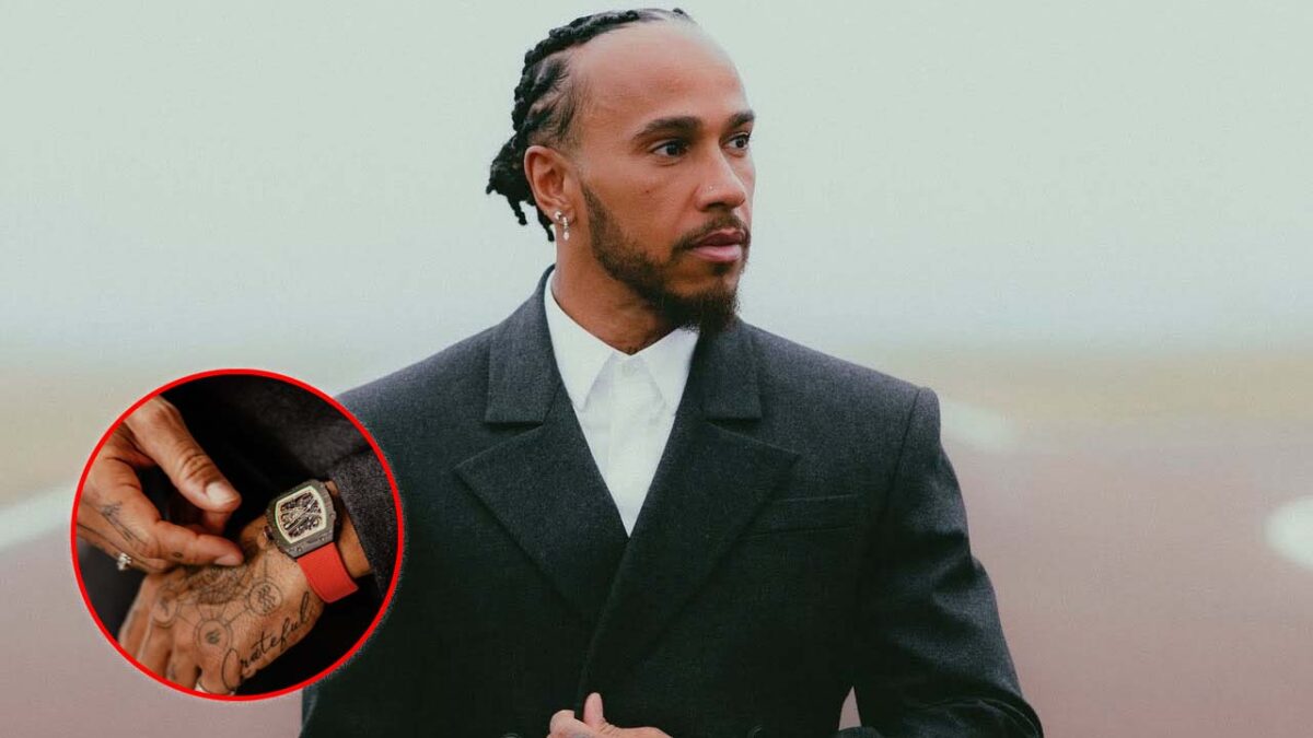 Lewis Hamilton spotted wearing $300,000 Richard Mille watch after ...