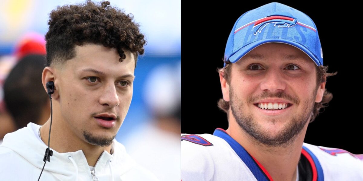 Patrick Mahomes seemingly apologized to Josh Allen after beating him ...