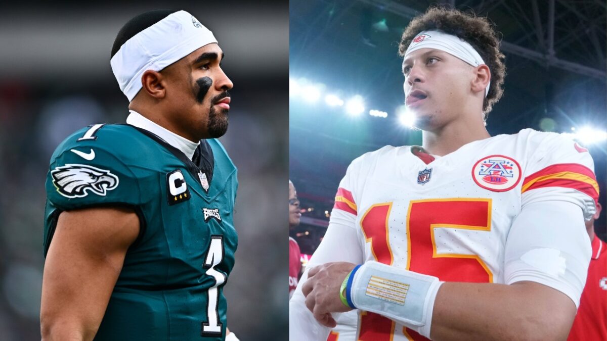 "You gotta do more!" Stephen A. Smith keeps it real on Jalen Hurts chances of beating Patrick ...