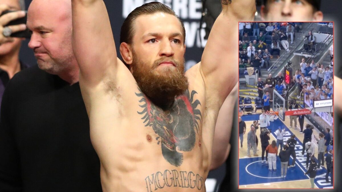 (Video) Fan footage reveals UFC superstar Conor McGregor attending BYU ...