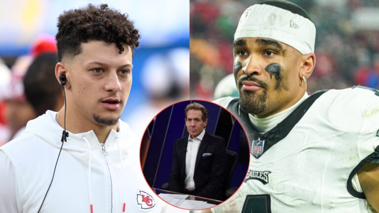 Skip Bayless makes a bold statement about Jalen Hurts ahead of Super Bowl showdown against ...