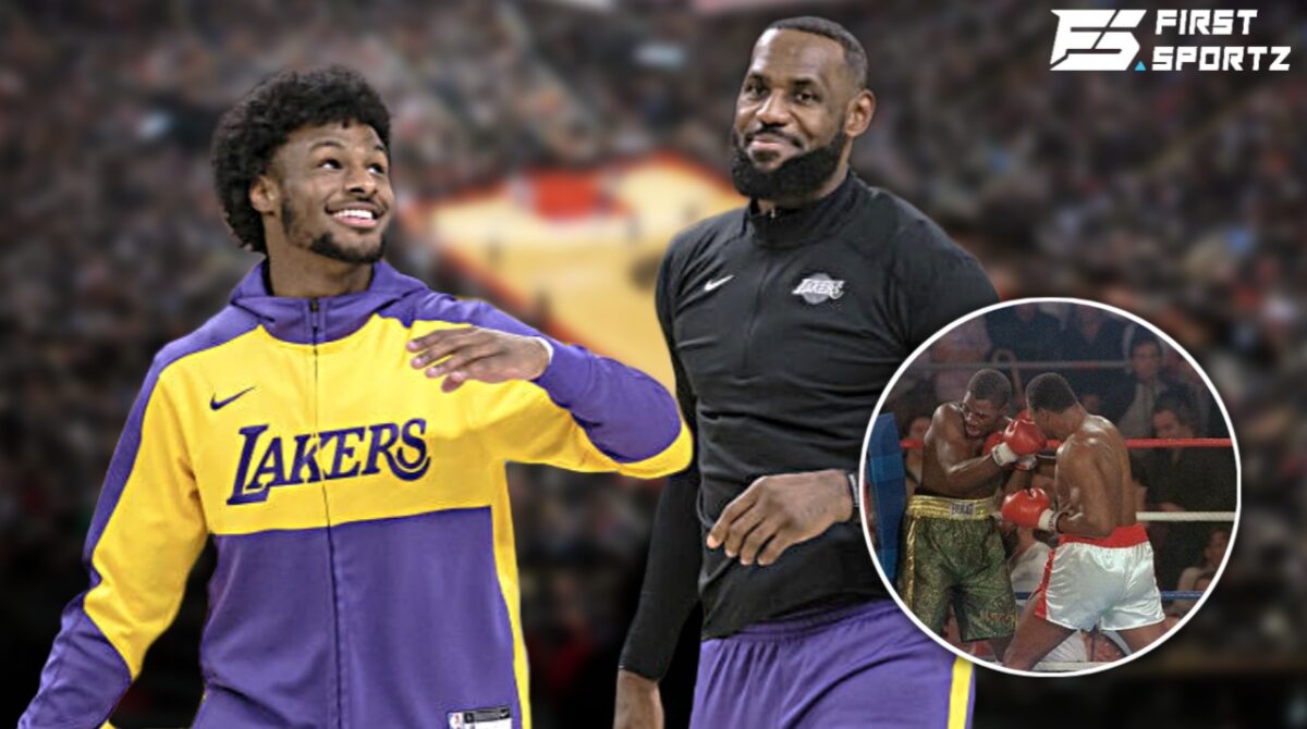 LeBron James making Bronny James play in NBA compared to infamous ...