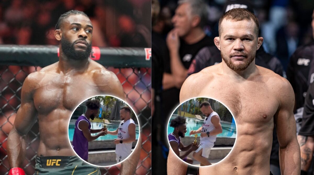(Video) UFC star Aljamain Sterling gets Oscar award from rival Petr Yan ...