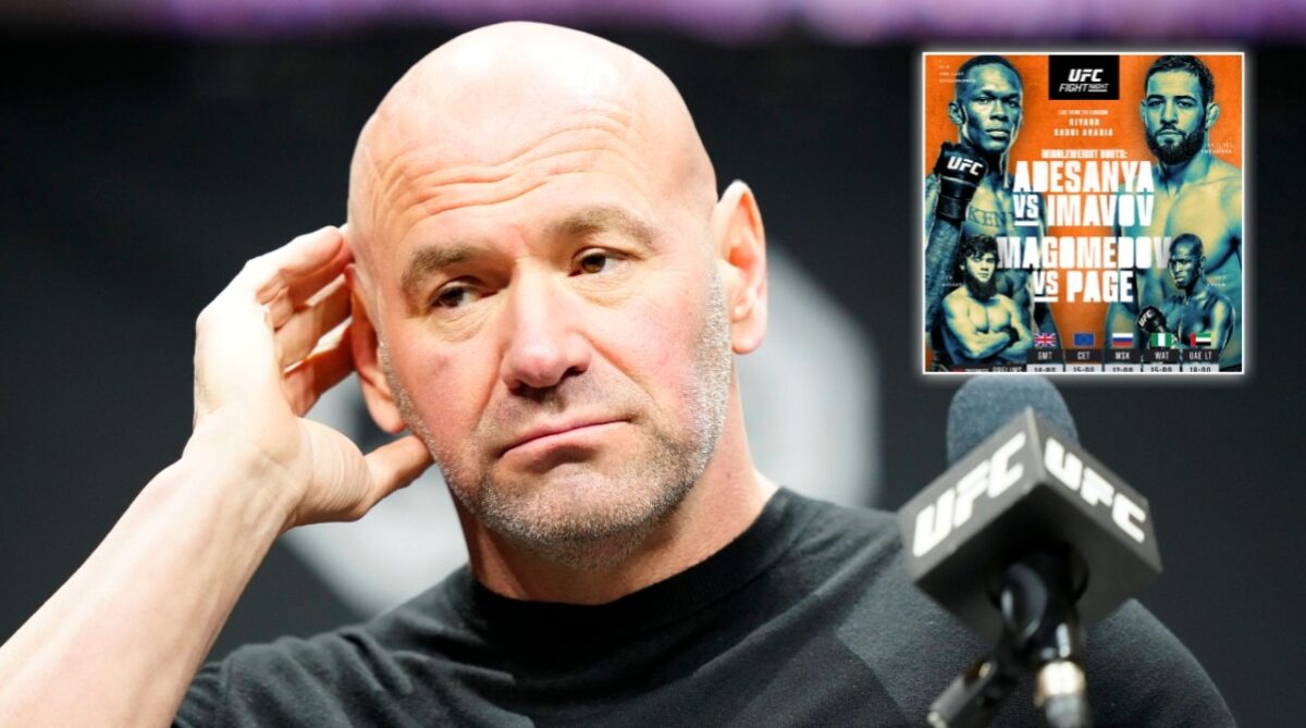 Dana White alerted about major 'breathing problem' from UFC Saudi ... Dana White alerted about major 'breathing problem' from UFC Saudi ...