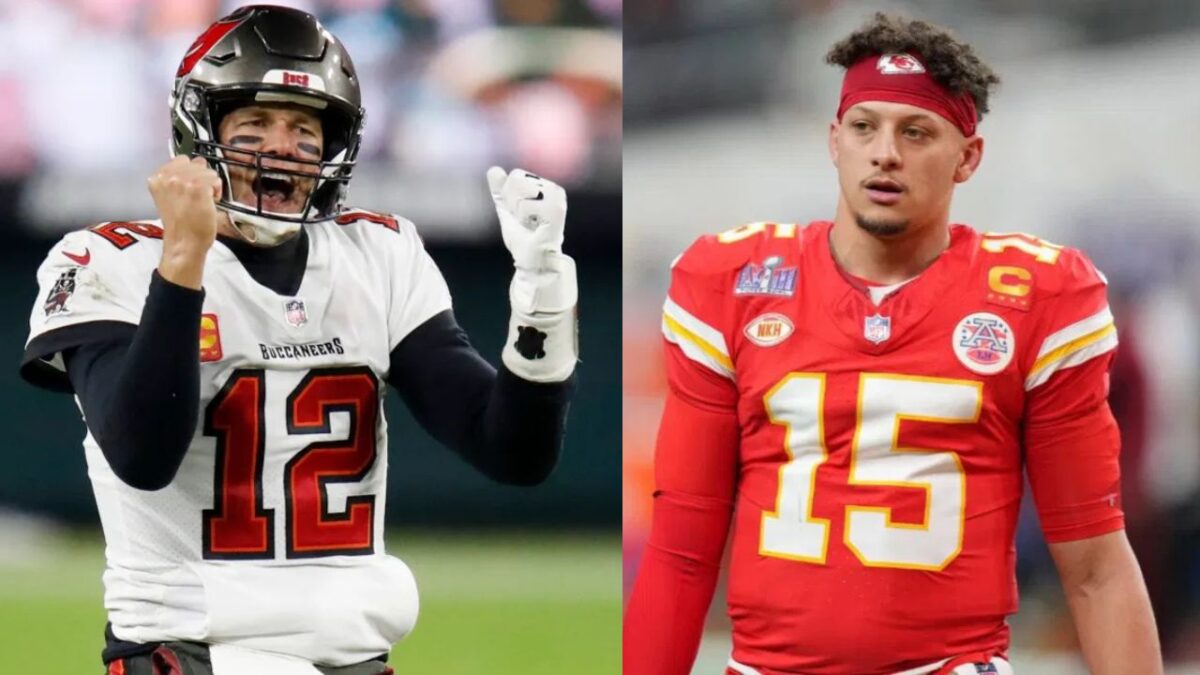 GOAT debate between Tom Brady and Patrick Mahomes is officially over after Chiefs' Super Bowl ...