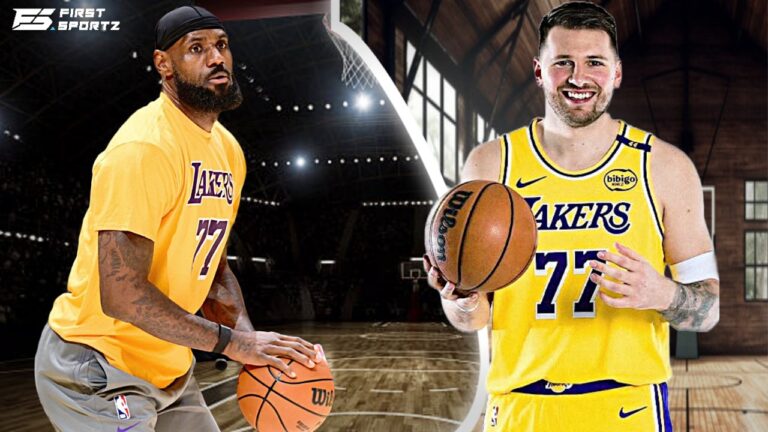 LeBron James hyped for Luka Doncic's Los Angeles Lakers debut.