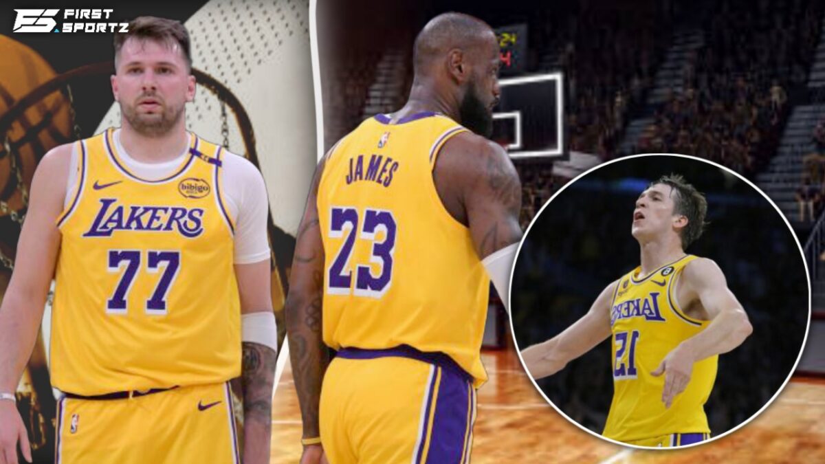 LeBron James hypes up 'ice-cold' Luka Doncic - Austin Reaves duo: "Lucky me!"