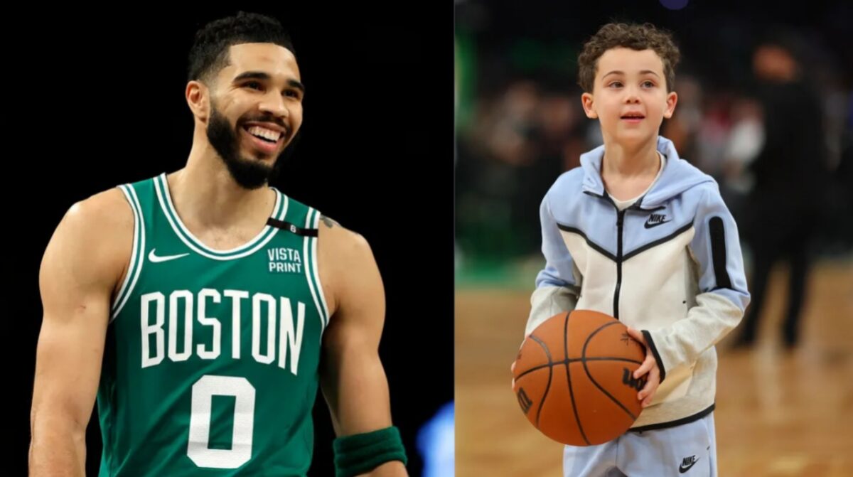 Jayson Tatum's son Deuce steals the show at NBA All-star events