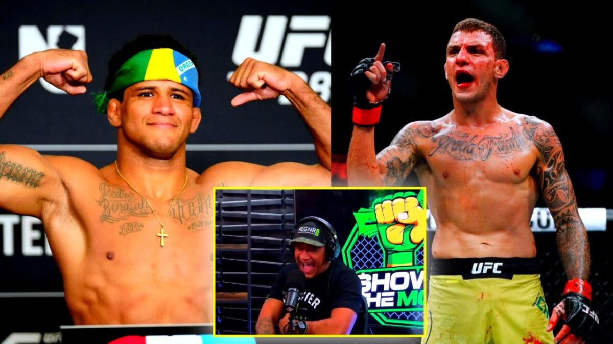 (Video) Gilbert Burns has bizarre 'WTF moment' on podcast, leaving Renato Moicano in SHOCK