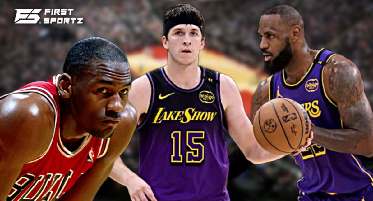 Austin Reaves roasts Michael Jordan fans as 40-year-old LeBron James ...