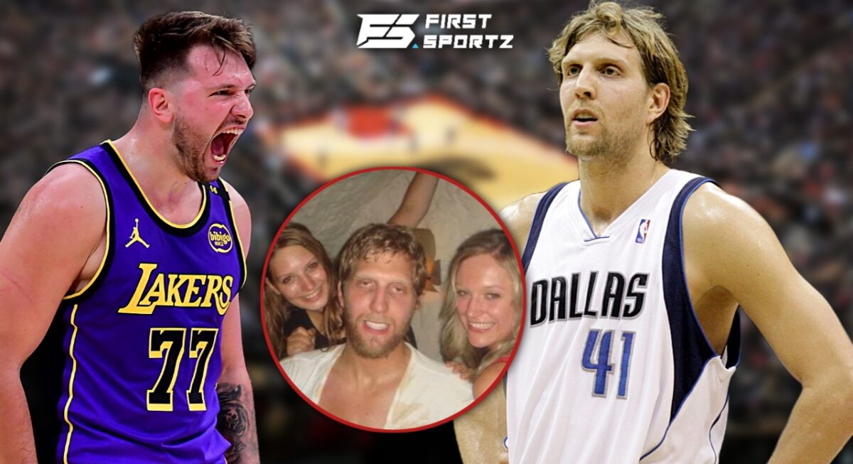 Wild pictures of Dirk Nowitzki surface as Luka Doncic 'drinking problem' gets bashed by Mavericks