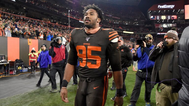 Myles Garrett makes his stance clear as Browns try last ditch effort to ...