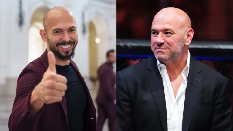 Under criminal investigation, Andrew Tate alerts Dana White with UFC ...