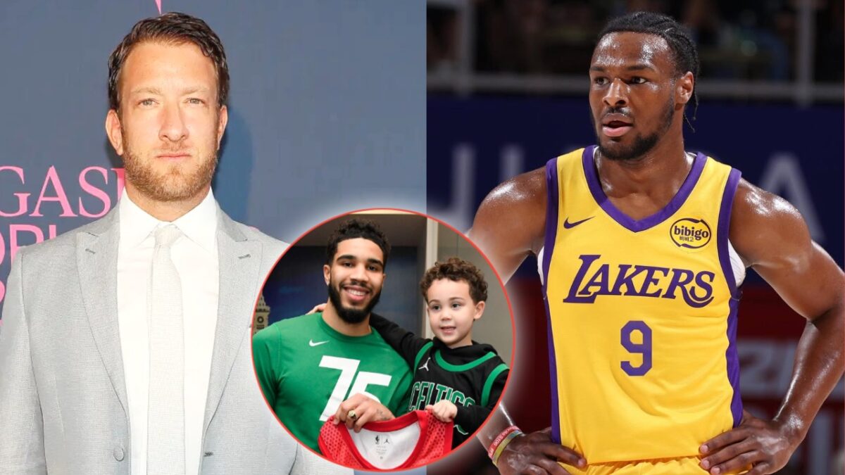 Dave Portnoy brutally compares 7-year-old Jayson Tatum's son to Bronny ...