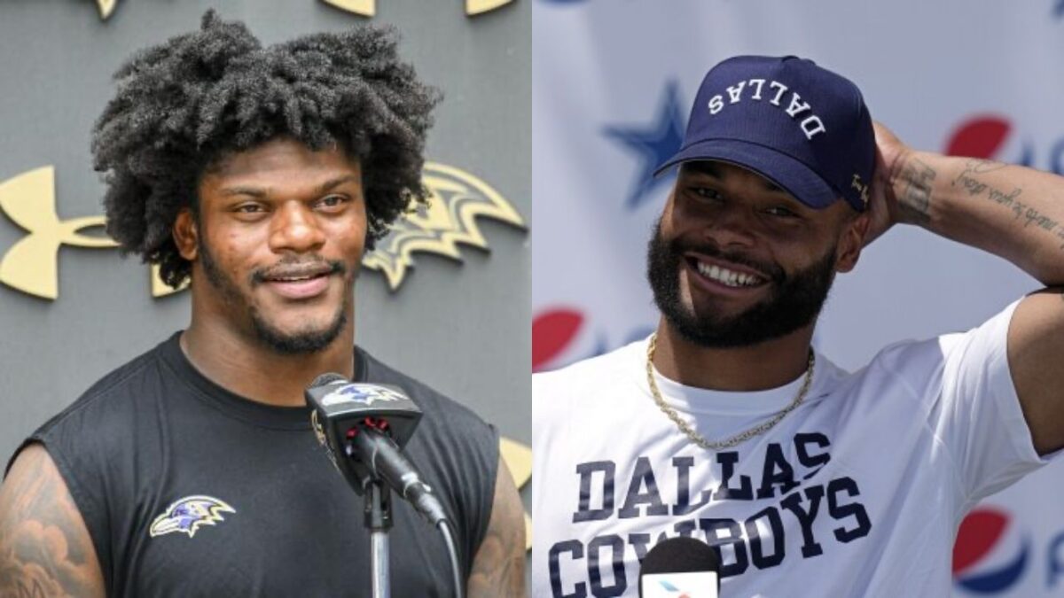 Dak Prescott, who has lost 33 pounds, reportedly is targeting a Lamar ...