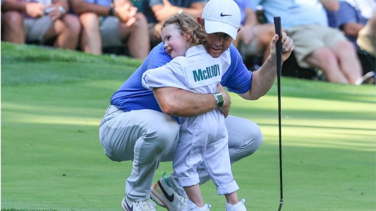 "Future LPGA star" - Rory McIlroy's daughter Poppy, wins hearts of golf ...