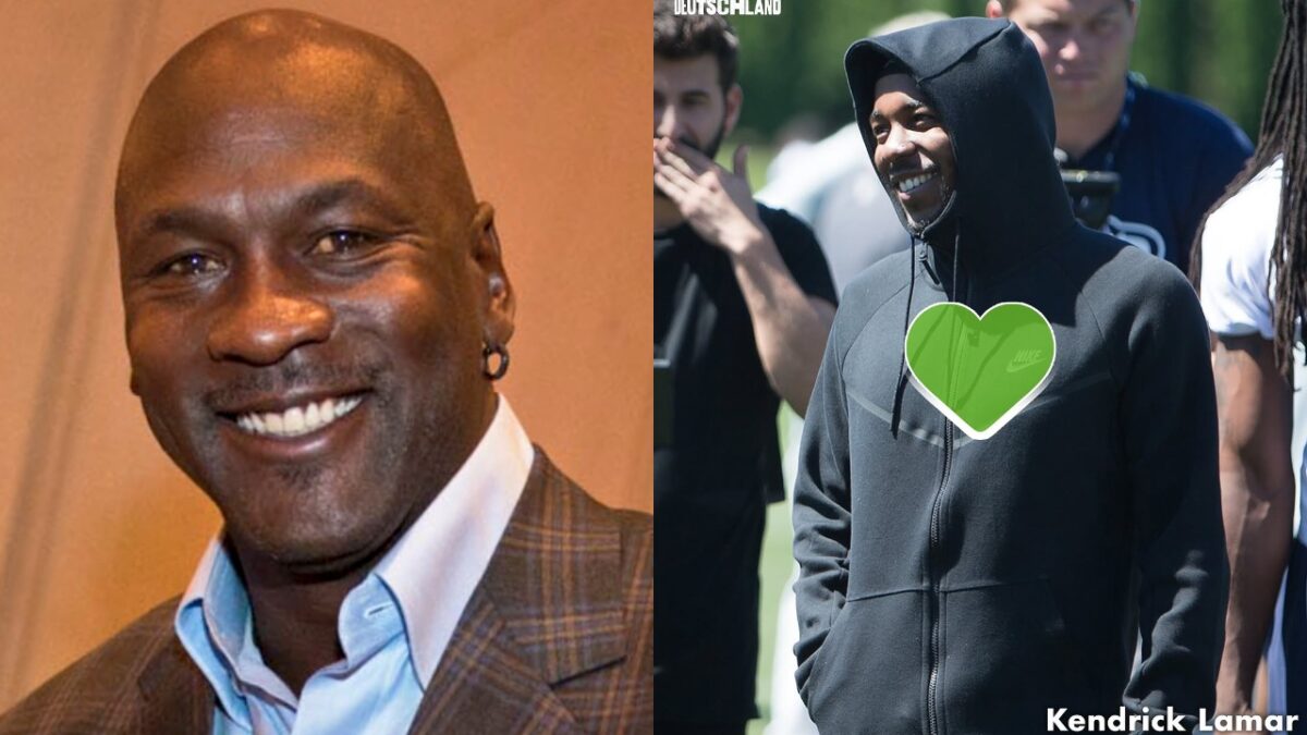 Michael Jordan spotted vibing to Kendrick Lamar's hit 'Not Like Us' at ...