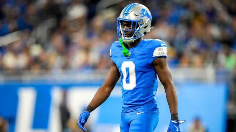 Lions' Terrion Arnold switching to the number 6 jersey number next ...