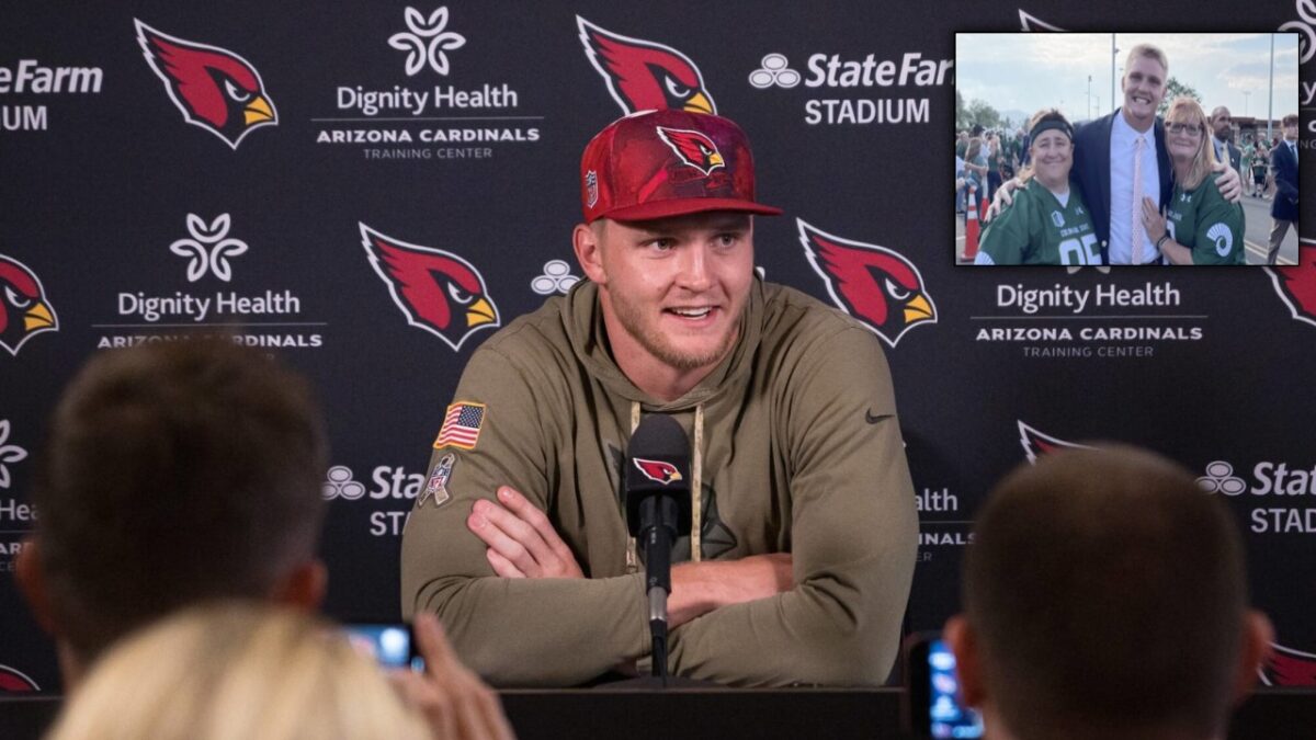 Who are Trey McBride parents Kate and Jen McBride?