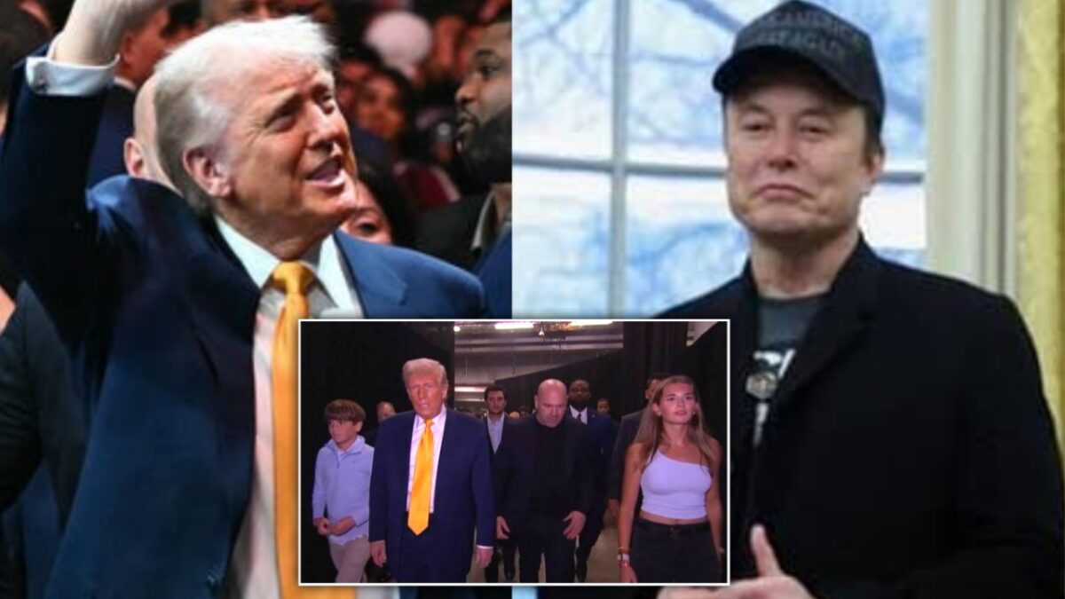 "He is MAGA?" - Shaquille O'Neal interaction with Donald Trump at UFC ...