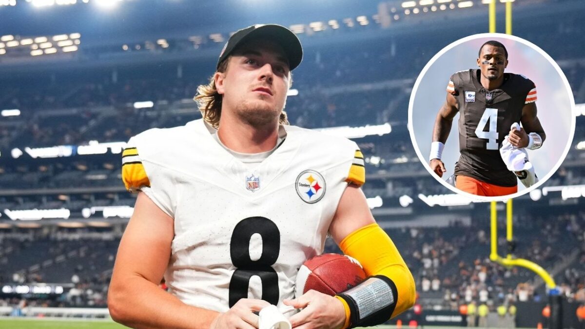 'Bold' Kenny Pickett sends straight forward message to Deshaun Watson ...