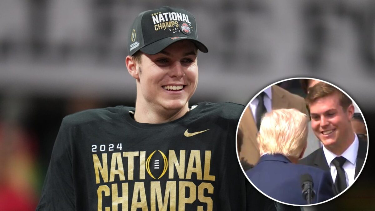 Donald Trump, who speaks highly of Patrick Mahomes, feels Will Howard ...