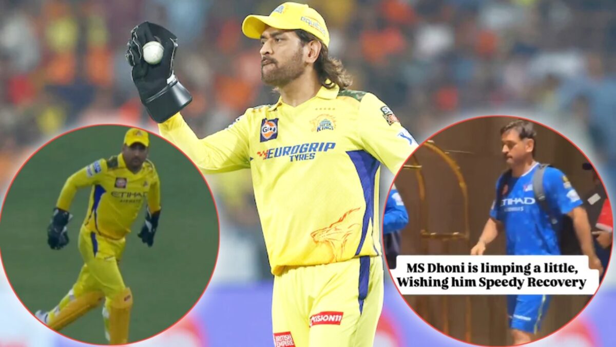 (Video) Injured? MS Dhoni spotted limping after playing a match-winning knock against LSG