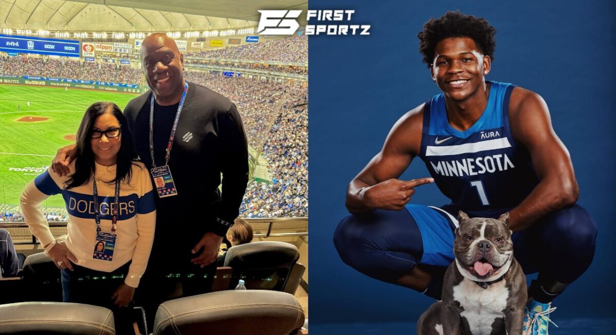 Magic Johnson hails Anthony Edwards as the NBA's 'most exciting player ...